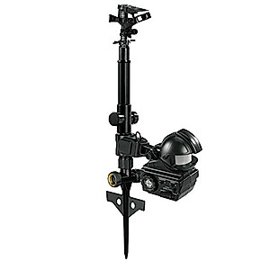 Orbit 62100 Yard Enforcer Motion-Activated Sprinkler with Day & Night Detection Modes,Black