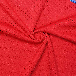 Mens Calvin Cambridge Shirts #3 LA Knights Basketball Jersey (Red, Small)