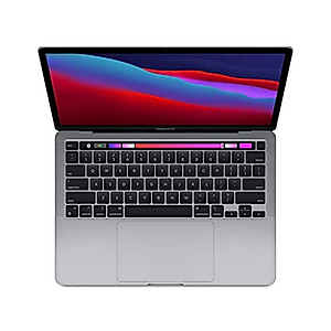 2020 Apple MacBook Pro with Apple M1 Chip (13-inch, 8GB RAM, 256GB SSD Storage) Space Gray (Renewed)