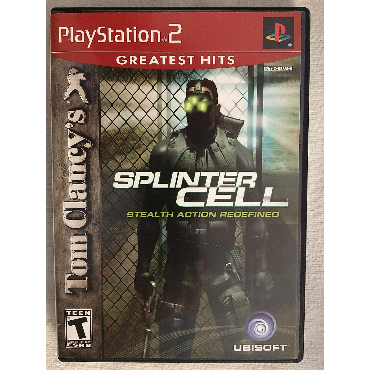 Tom Clancy's Splinter Cell - PlayStation 2 (Jewel case) (Renewed)