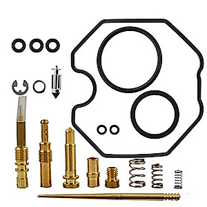 Autoparts New Carb Rebuild Kit Fit for 2006-2014 Honda Recon 250 2x4 & 2x4 ES TRX250TE 250TM