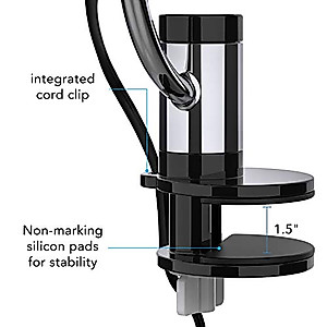 Vornado PIVOTC Personal Air Circulator Fan with Multi-Surface Clip, Black (CR1-0387-06)
