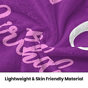 Kmayro 60-Year-Old Birthday Decoration for Her, Mom, Wife, 60th Birthday Gifts for Women 50" X 60" Blanket, Happy 60th Birthday Gifts for Women, Funny 60th Birthday Gift Ideas Perfect Throw Blankets