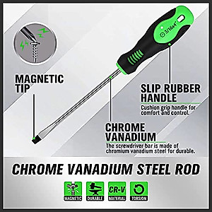 SWANLAKE 118PCS Magnetic Screwdrivers Set With Plastic Ranking,Tools For Men