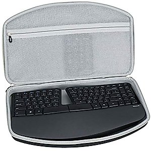 Aproca Hard Carry Travel Case fit Microsoft Sculpt Ergonomic Keyboard (5KV-00001)