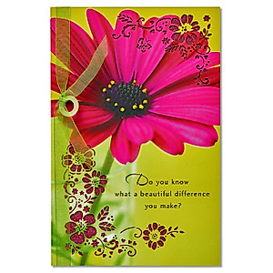 American Greetings Thank You Card for Her (Beautiful Difference)