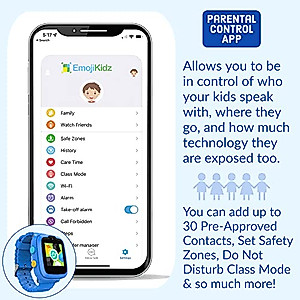 New 4G Edition - Kids Smart Watch for (Red) Boys Girls (Age 3 Years +) - Touch-Screen Smartwatch with SIM Card – Remote Monitoring/Video Call/GPS Tracker - Ready Out of The Box