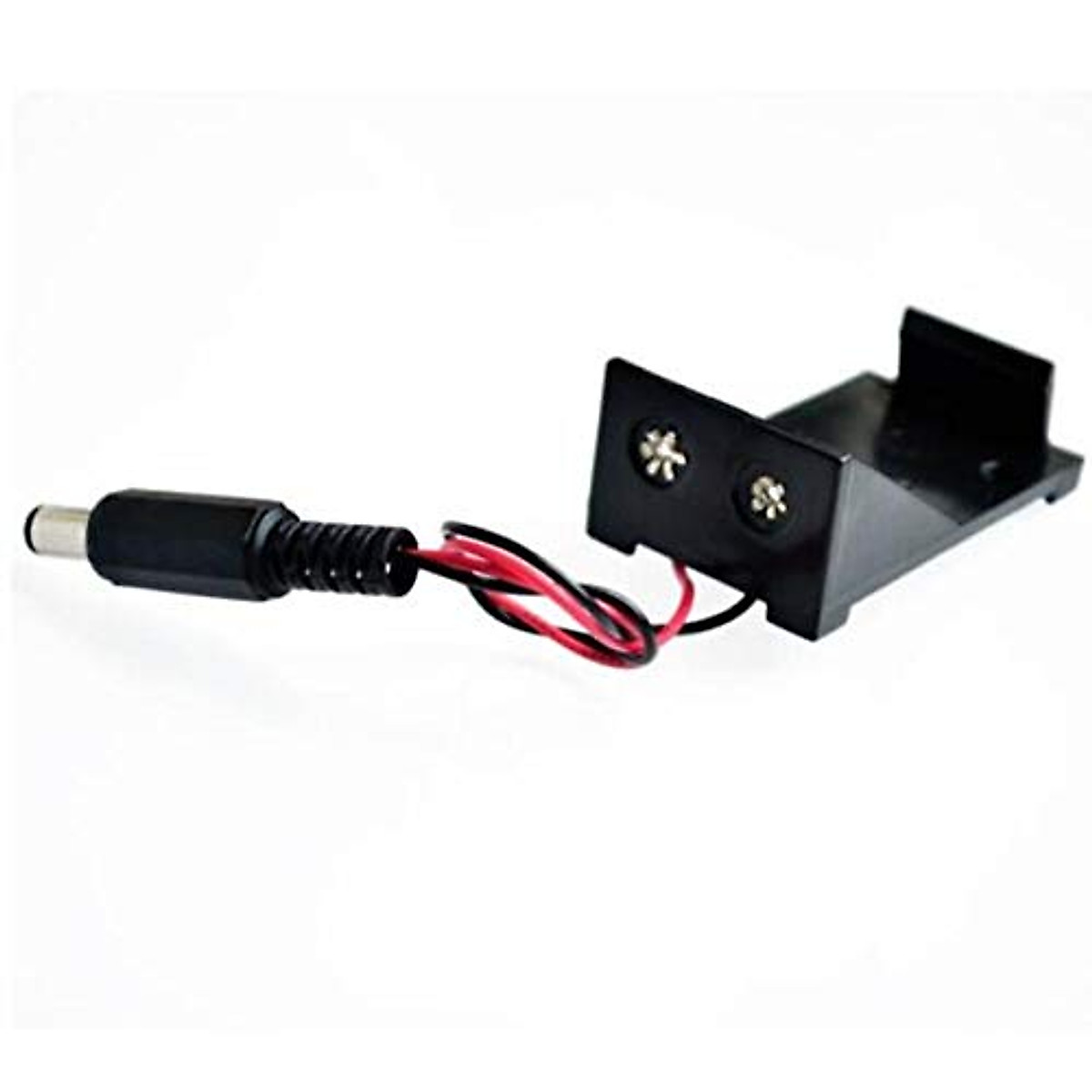 Lysee 3D Printer Parts & Accessories - 5 pcs 5.52.1 mm 9V Battery Holder Box DC Plug Socket Battery Holder for