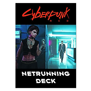R. Talsorian Games Cyberpunk RED Netrunning Deck, Black