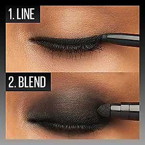 Maybelline TattooStudio Waterproof Mechanical Gel Eyeliner Pencil Makeup, Smokey Black, 1 Count