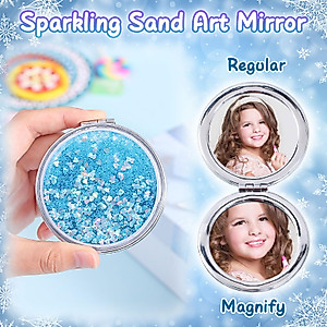 Golray Frozen Toys for Girls Kids Elsa Gift 6 7 8 9 10 Years Old, Light Up Pillow Stationery Plush Lock Diary Water Cup Fluffy Accessories Teen Princess Toy Christmas Birthday Gift for Girl Age 6+