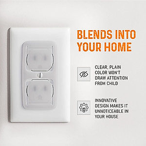 Wall Nanny + The Block-It-Socket - Protect Walls from Baby Gate Damage and Keep Children Safe from Outlets