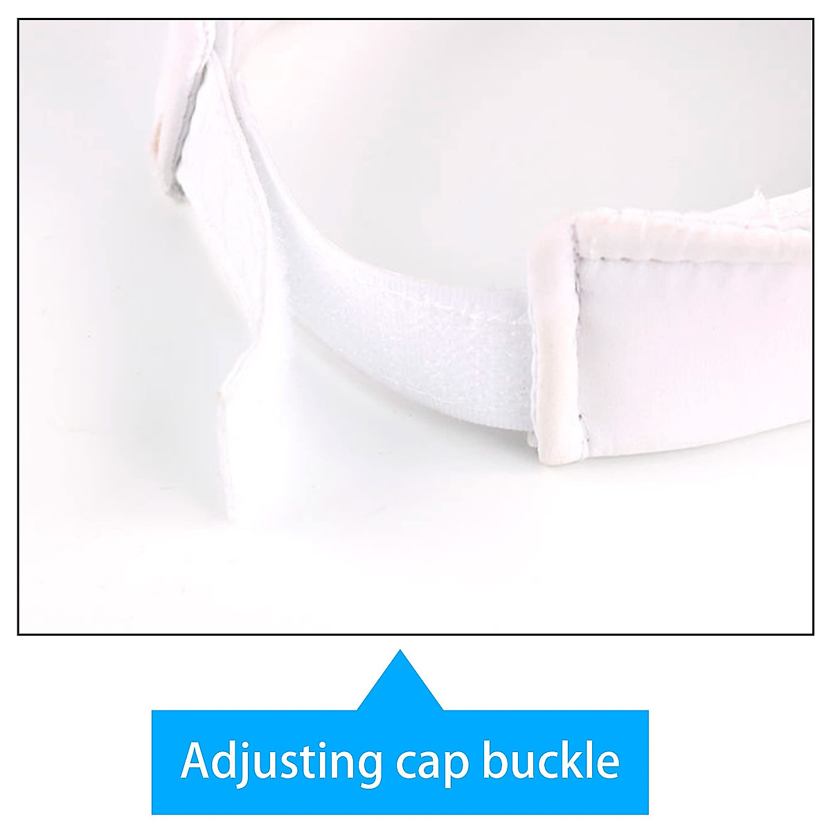 HYSENM Sports Sun Visor for Women and Men Adjustable Sun Cap for Tennis Golf Running Long Brim UV Protection Hats, Black