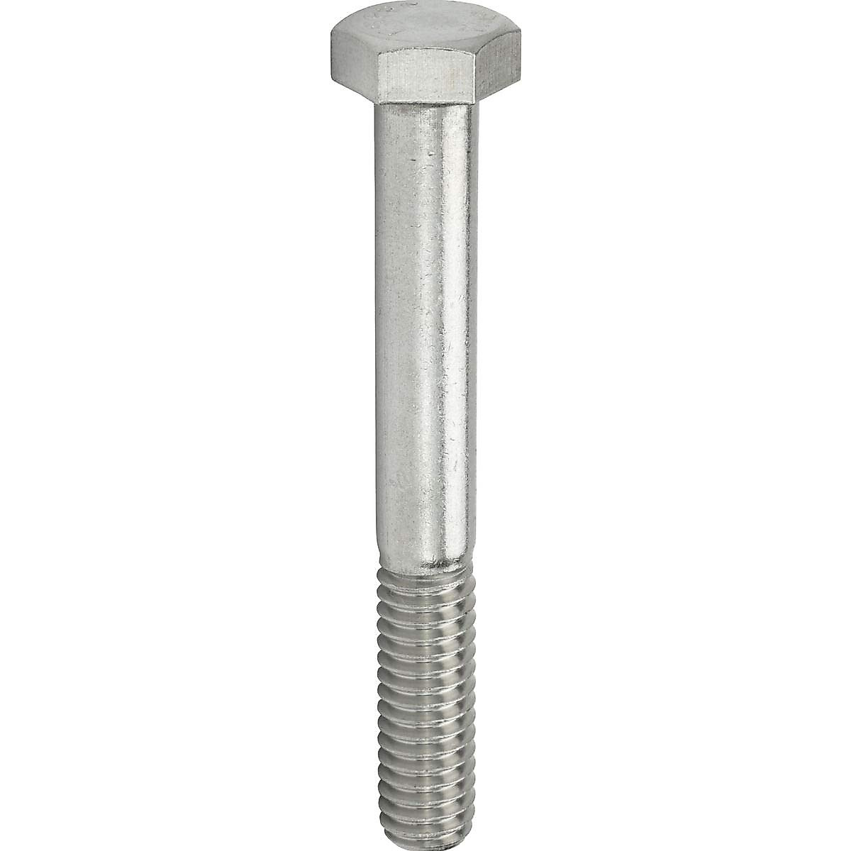 3/8-16 x 4-1/2 Hex Bolts Cap Screws Stainless Steel Partial Thread Qty 10