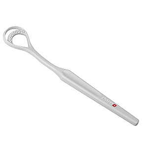 Paro Tongue Scraper | Tongue Cleaner with Close Blade Helps Fight Bad Breath | Gentle and Effective Cleaning | Swiss Design Will Keep Your Breath Fresh!