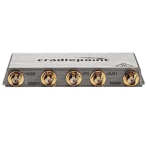 Cradlepoint Branch Adapter Package for Verizon & AT&T First Net LTE Advanced Pro (1200 Mbps) Modem. Includes CBA850 Door and 4 White Antennas