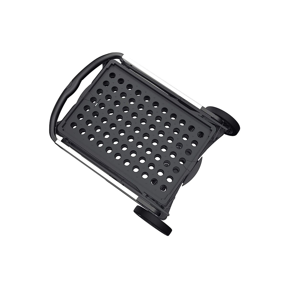 CLAX® The Original | Made in Germany | Multi Use Functional Collapsible Carts | Mobile Folding Trolley | Storage Cart Wagon | Shopping Cart with 2 Storage Crates (Black)