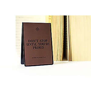 Folio Motivational Affirmation Quote Mantra Magnetic Bookmarks - Set of 3 Inspirational Bookmarks for All Ages, Men, Women, Teens Girls Students for Friends, Coworkers & Student Incentives!