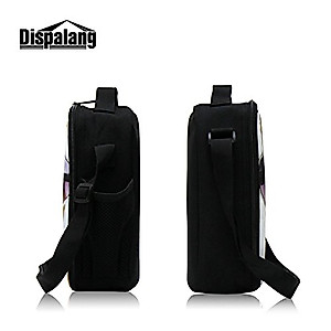 Dispalang Fox Print Lunch Bags for Children Girls Insulated Lunch Box Bags Small Kids Animal Lunch Container