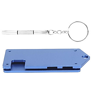 Zero/W Protective Case Ultra-Thin Dust-Proof Aluminum Alloy Box with Non-Slip Function(Blue)