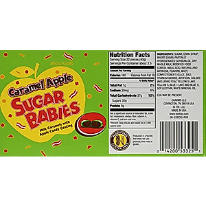 Sugar Babies Caramel Apple (5 oz Boxes) 3 Pack
