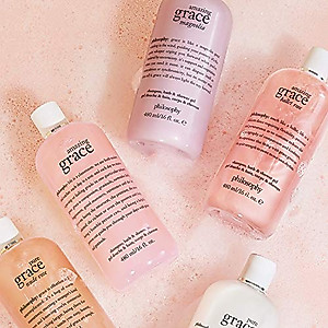 philosophy amazing grace ballet rose shampoo, bath & shower gel, 16 oz