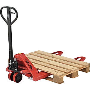 Global Industrial Standard Duty Pallet Jack Truck 5500 Lb. Capacity, 27 x 48 Forks