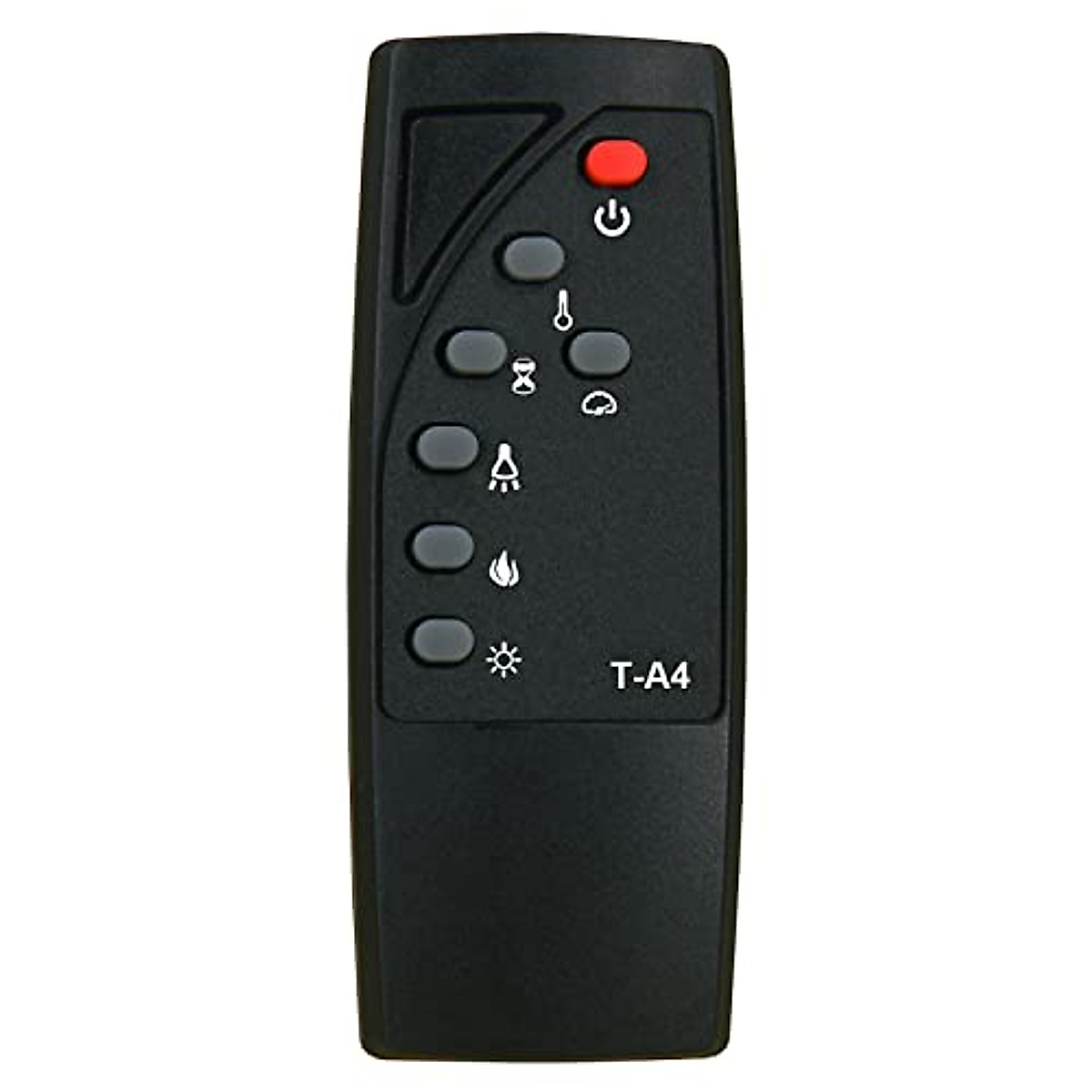 Compatible with Twin Star ChimneyFree ClassicFlame Dura Flame Fireplace Stove Heater Infrared Remote Control 28II300GRA-S 32II300GRA CHIMNEYFREE 32IIU300GRA 28II300SRA 25II310SRA (T-A4)