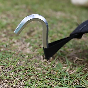 EASTVOX Outdoor Rug Waterproof Reversible Portable RV Patio Picnic Camping Backyard Deck Trailer Morden Indoor Floor Plastic Straw Beach Area Mat 9x12 Large Size (Fingerprint Black&White)