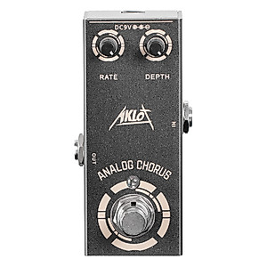 High Gain Distortion Guitar Pedal, AKLOT Electric Effects Pedals Mini Single Type DC 9V True Bypass