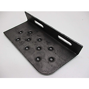 CTW Steel Pontoon Boat Trailer Step Footpad Foot Pad Right Side Step/Weld/Bolt On