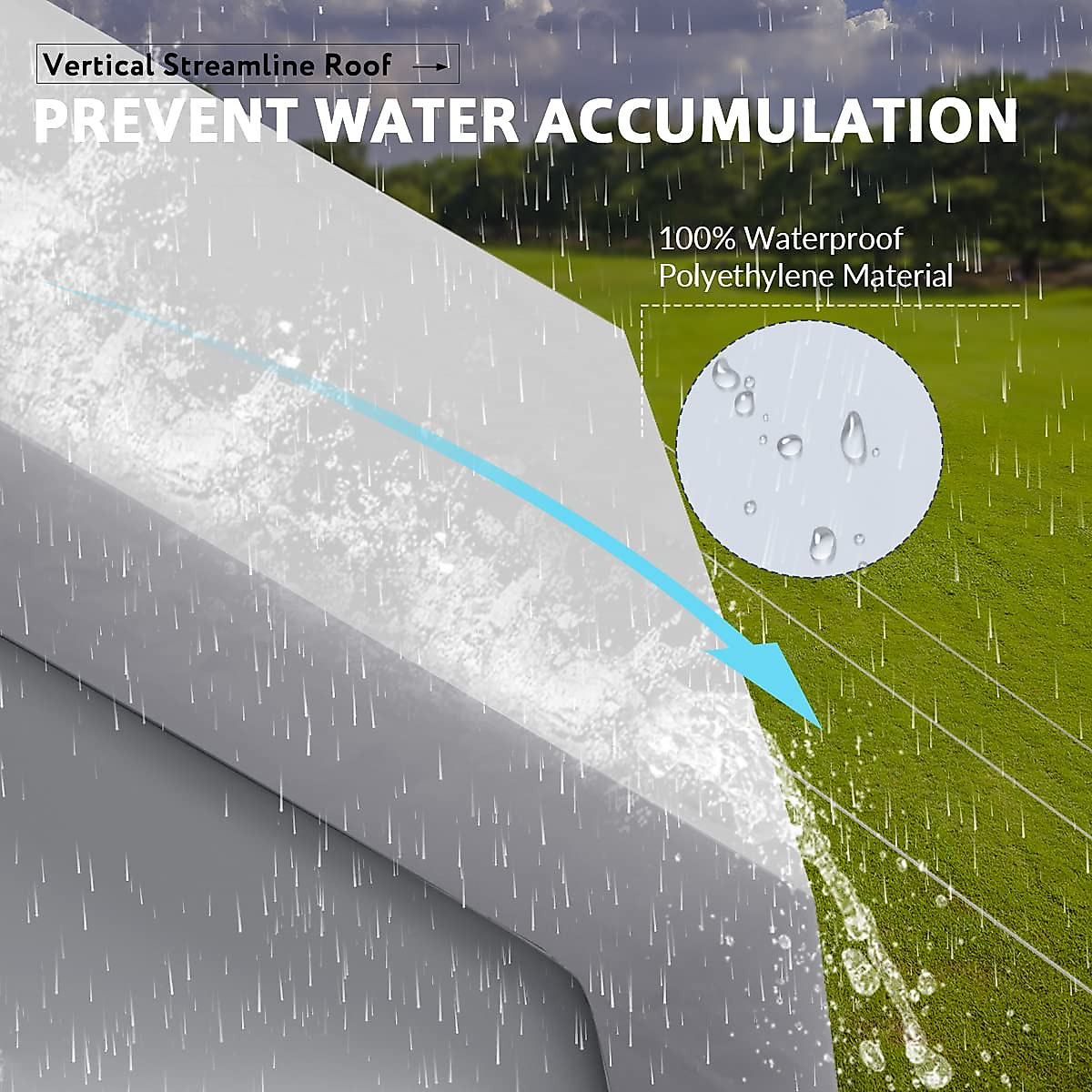 Quictent 10'x20' Heavy Duty Carport Gazebo Canopy Garage Outdoor Car Shelter-Silver Gray (with Windows)