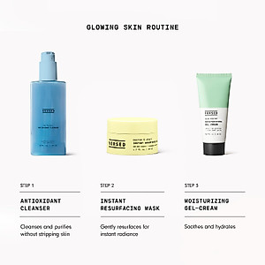 Versed Doctor’s Visit Instant Resurfacing Face Mask - AHA, BHA and Enzyme Exfoliating Mask Helps Reduce Hyperpigmentation - Smooth and Moisturize Skin with Vitamin C - Vegan (1.7 fl oz)