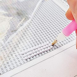 ROUKANNGE 5D Adult Diamond Painting kit,Diamond Painting of Round Diamond, DIY Handicrafts,Apply to Home Decoration,Wall Decoration,Creative Gifts(12×16inch)