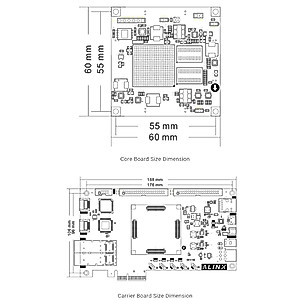 MiiElAOD AX7A035: XILINX Artix-7 XC7A35T FPGA Development Board A7 SoMs XC7A 35T SFP PCIe (AN9238 Package)