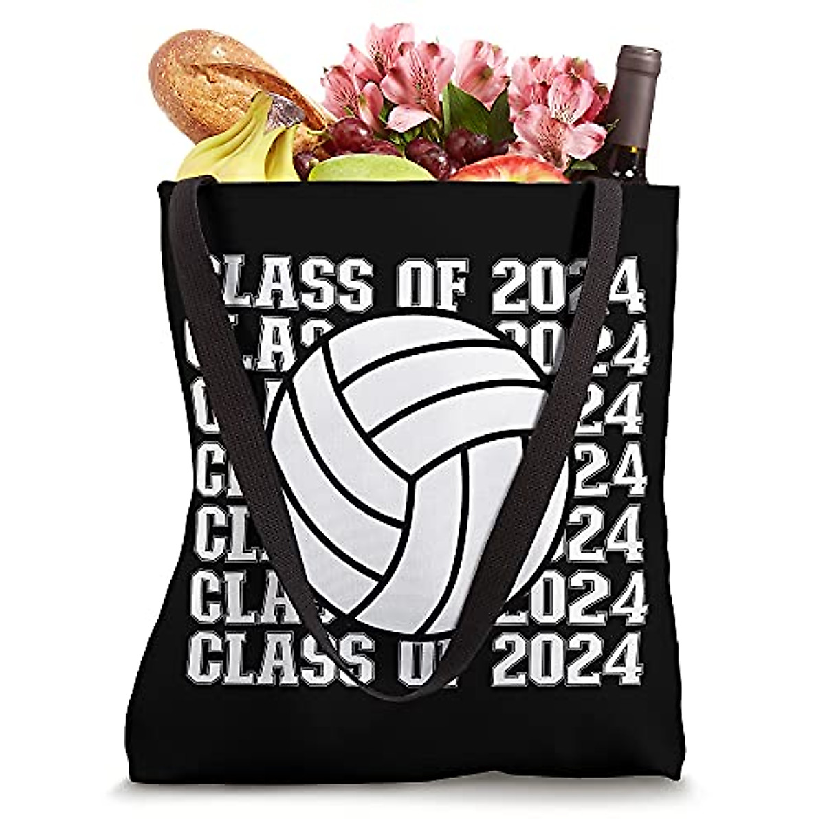 Volleyball Player Class of 2024 Volleyball Tote Bag