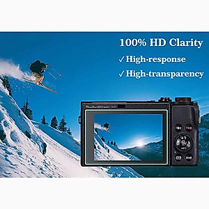 G7 X Mark II Screen Protector for Canon G9X Mark II / G9 X / G7X Mark II / G7 X / G5X II /G5 X Camera,ULBTER 9H Hardness Tempered Glass Anti-Scrach Anti-Fingerprint Anti-Bubble [3Pack]