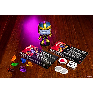 Funko Funkoverse Marvel 101 Thanos Light Strategy Board Game - Ages 10+, 2-4 Players, Collectible Vinyl Figure