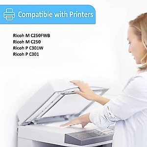 LAIPENG Compatible Toner Cartridge Black for Ricoh M C250FWB P C301W Printers High Capacity 6,900 pages (Black x 1)