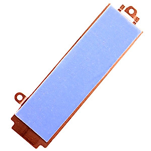 Deal4GO M.2 2280 SSD Heatsink Thermal Shield 26X1Y 026X1Y w/Support Bracket X8MY9 0X8MY9 for Dell G15 5510 5511 5515 5520 5521 5525