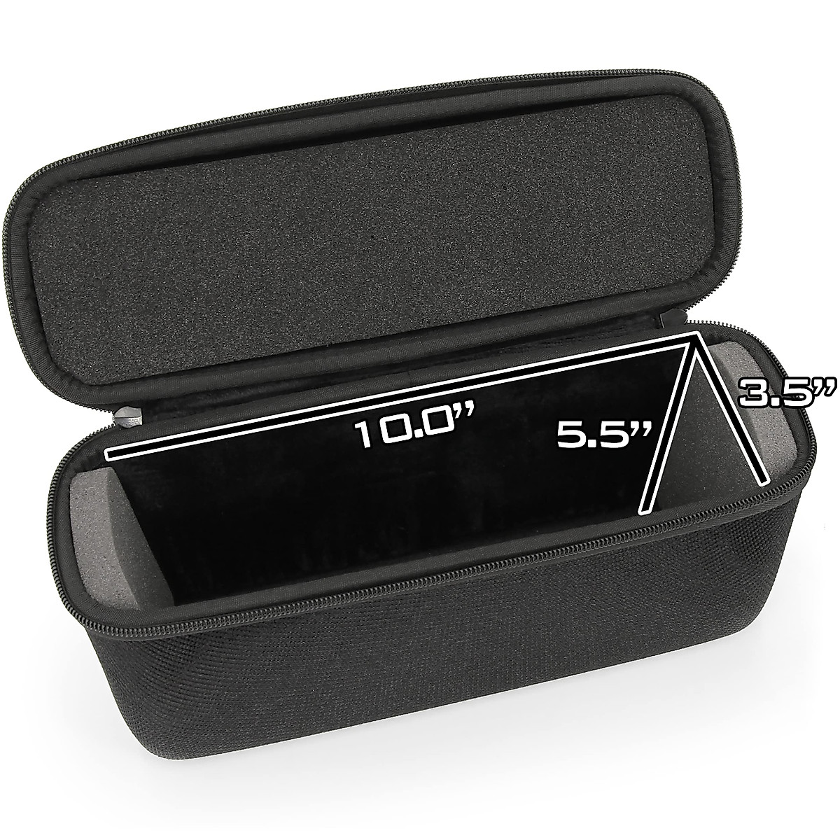 CASEMATIX Graded Card Case Compatible with 30+ BGS PSA Graded Sports Trading Cards or 140+ Top Loader Card Storage Case with Scratch Resistant Custom Card Carrying Case Interior