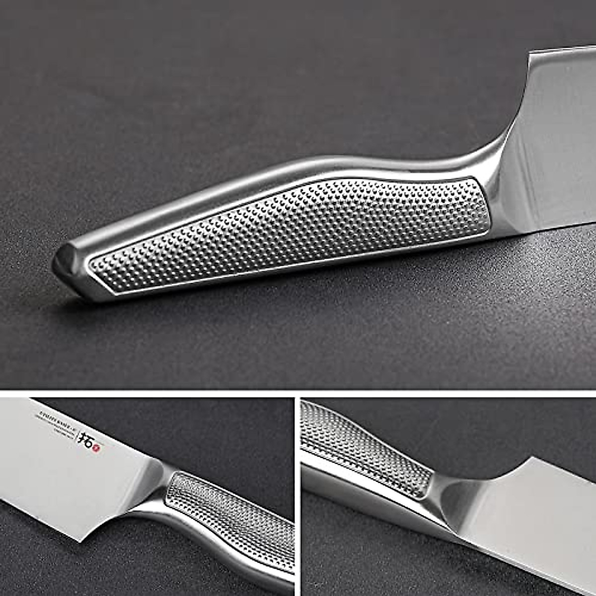 TURWHO Chef Utility Knife 6 inch Ultra Sharp Food Knife with Ergonomic Hollow Handle German Stainless Steel Small Kitchen Knife for Cooking Chopping