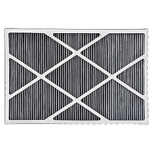 Lennox Healthy Climate Lennox X6672 16x25x5 Healthy Climate Carbon-Clean MERV 16 Filter Bundle with Same Day Supply Filter Change Reminder Magnet (2-Pack) 2 Count (Pack of 1)