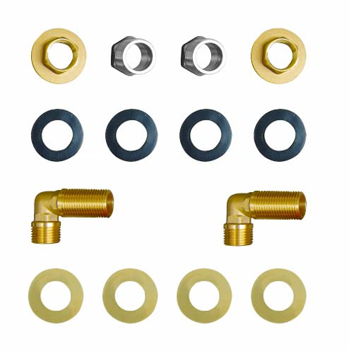 ZHYICH Installation Kit for Wall Mount Faucet, Kitchen Faucet Mounting Adapter Set, Backsplash Mount Set for Commercial Kitchen Prep & Utility Sink