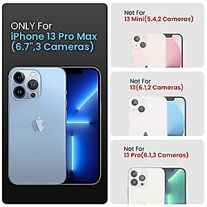 FireNova for iPhone 13 Pro Max Case, Silicone Upgraded [Camera Protection] Phone Case with [2 Screen Protectors], Soft Anti-Scratch Microfiber Lining Inside, 6.7 inch, Alpine Green