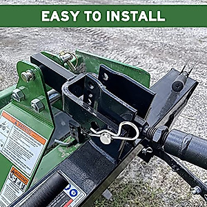 EBESTTECH 1PC Quick Hitch Adapter Bracket fit for Category 1 Quick Hitch Used to Adjust Top Link Bracket Movements Adjustable Top Bracket Hitch Adapter