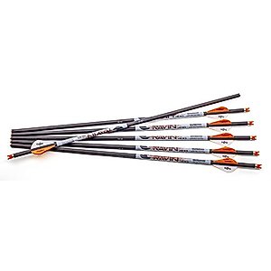Ravin R139 20-Inch 400-Grain .001-Carbon Crossbow Arrows for Use Exclusively with Ravin Crossbows