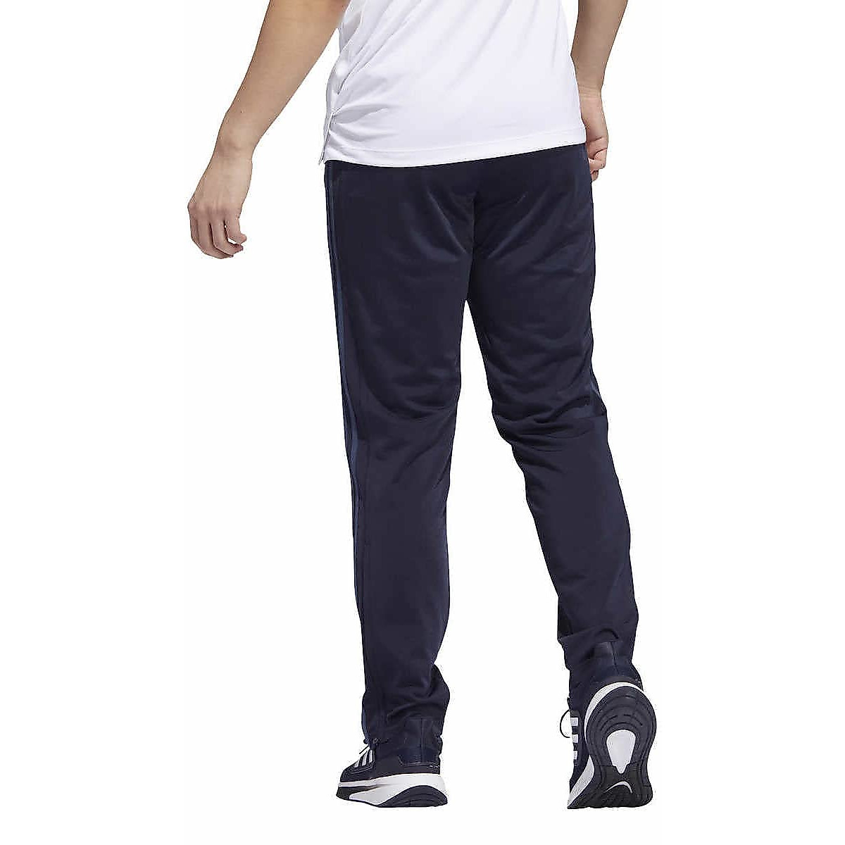 adidas Mens Midweight Essential Tricot Zip Track Pants (as1, Alpha, l, Regular, Regular, Legend Ink/Navy)