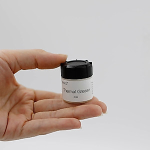 GENNEL G104 20Grams White Thermal Conductive Compound Grease, Heatsink Paste, Thermal Paste for CPU GPU Cooler IC LED Chipset Cooling