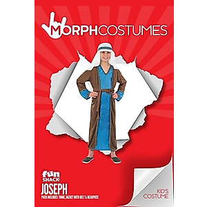 fun shack Kids Joseph Costume Kids, Boys Joseph Costume For Boys, St Joseph Costume for Kids, Saint Joseph Costume Kids, Small